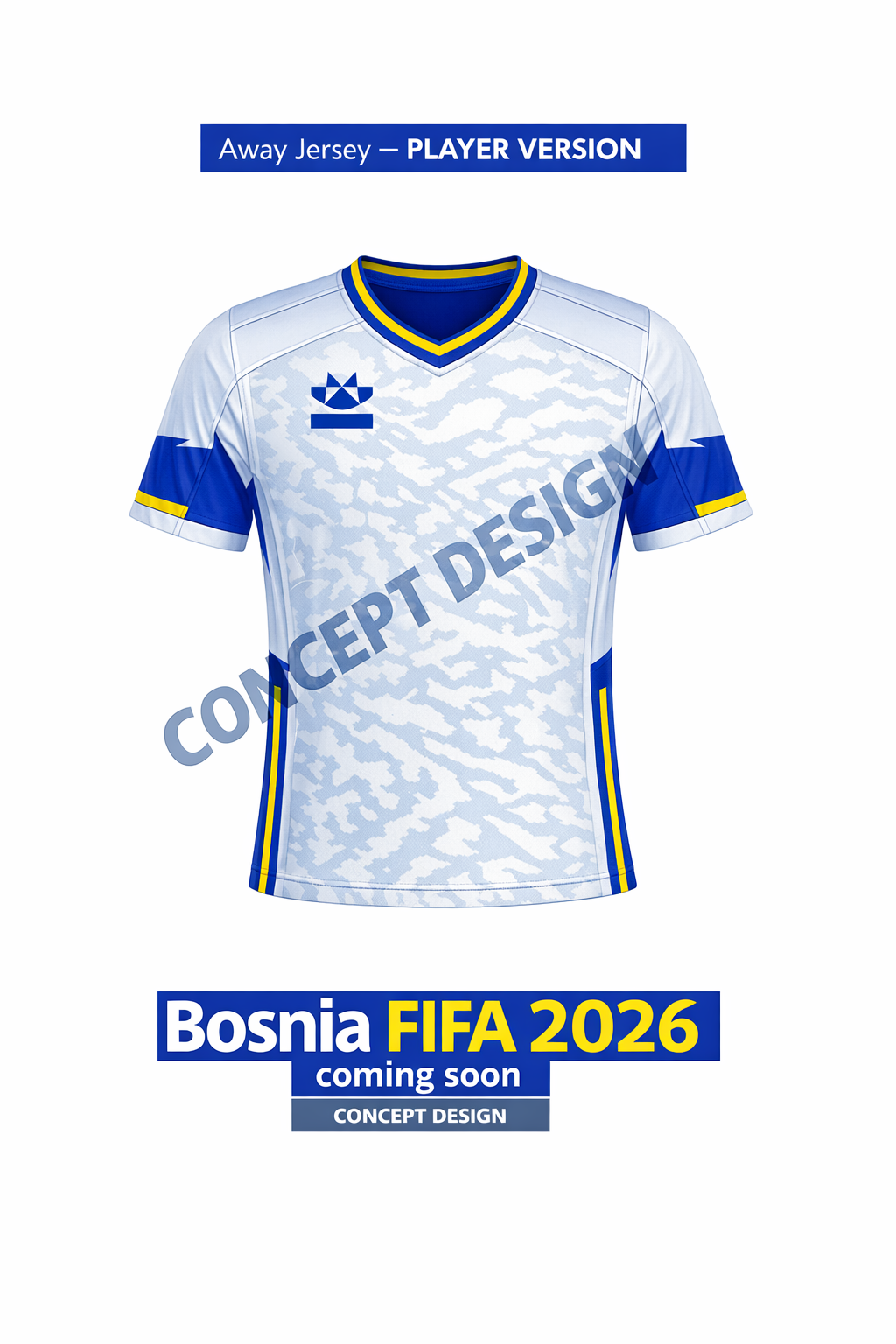 Bosnia FIFA World Cup 2026 Home and Away Kits – Kelme Shop