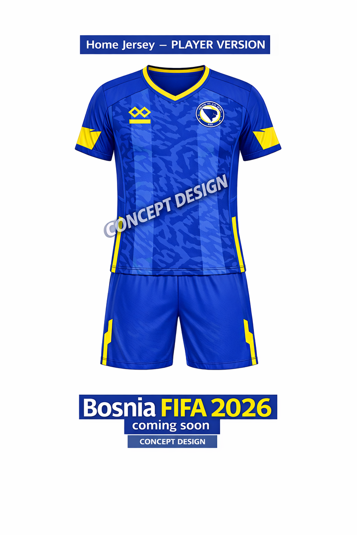 Bosnia FIFA World Cup 2026 Home and Away Kits – Kelme Shop